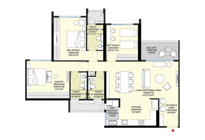 Malpani M Soul Strings- 3 & 4 BHK @ Baner-Pashan Link Road Pune.